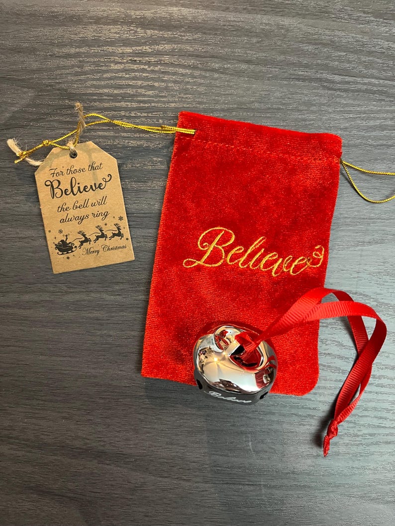 Polar Express Believe Bell - Etsy