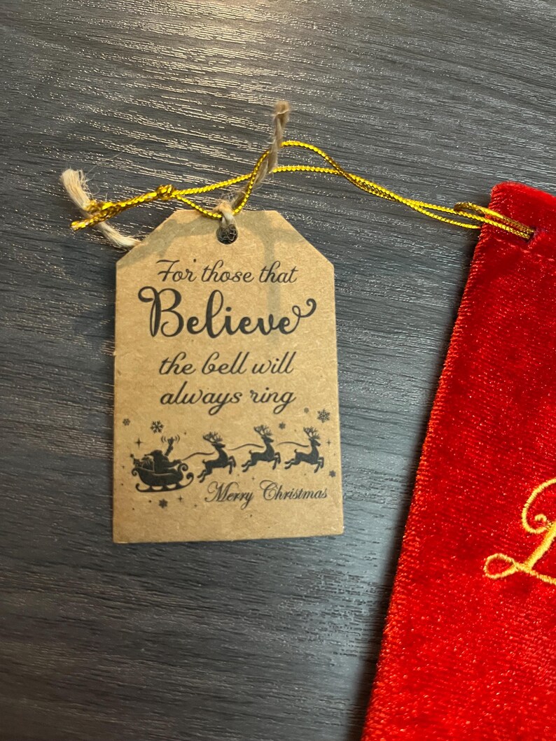 Polar Express Believe Bell - Etsy