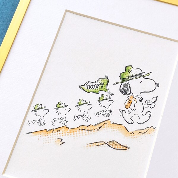 Snoopy Wall Art - Etsy
