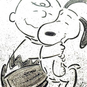 charlie brown and snoopy hugging coloring pages