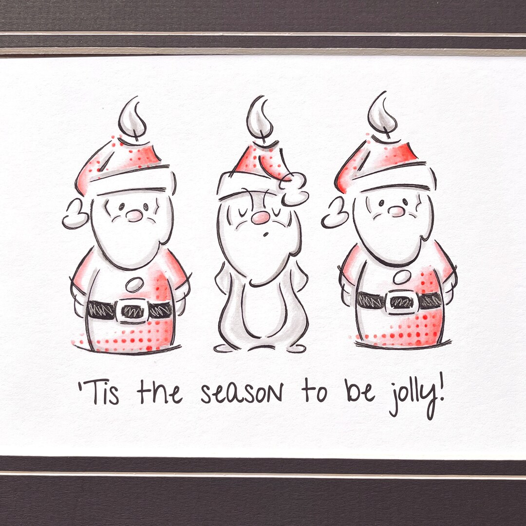 Chip N Dale, Christmas Art Print, Santa, Pluto's Christmas Tree, Pop ...