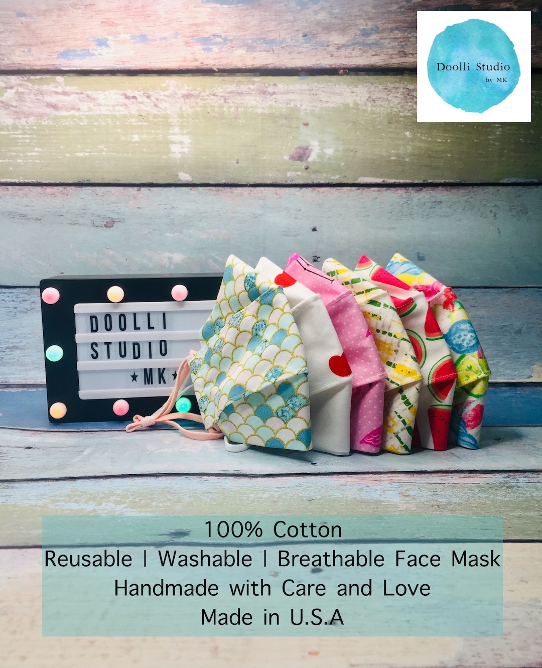 Fun and Sweet Mask Collection | Face Mask for Kid and Adult | 100% ...