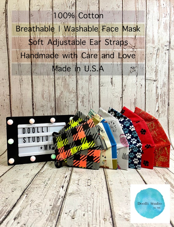 NEW Dog Cat Vintage Collection Face Mask for Kid and Adult | Etsy