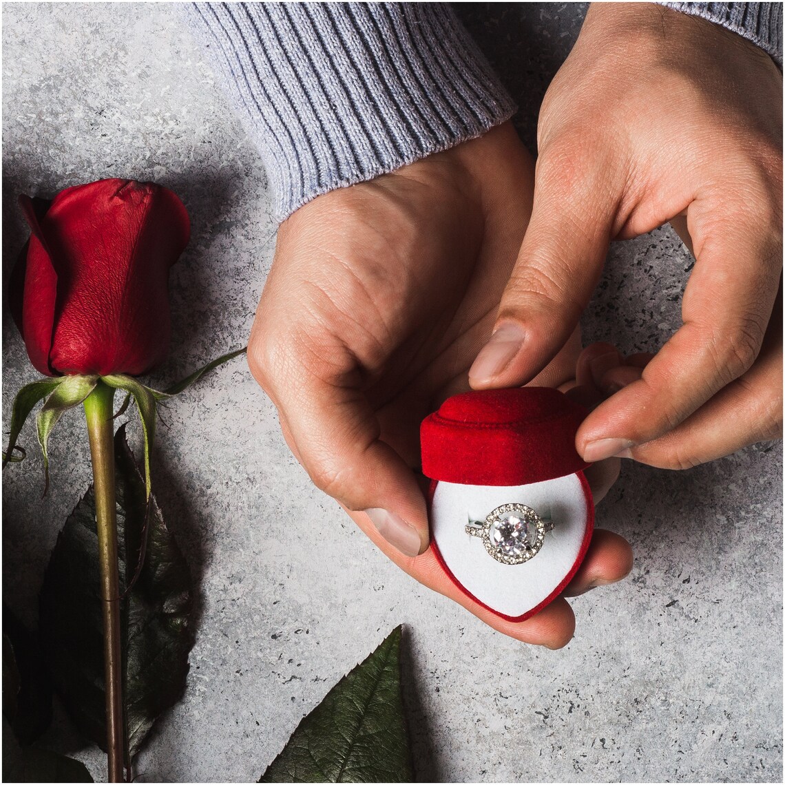 Gorgeous Ring Box by FELANA'S Dimensions: 4.5 X 5.5 X 5 - Etsy