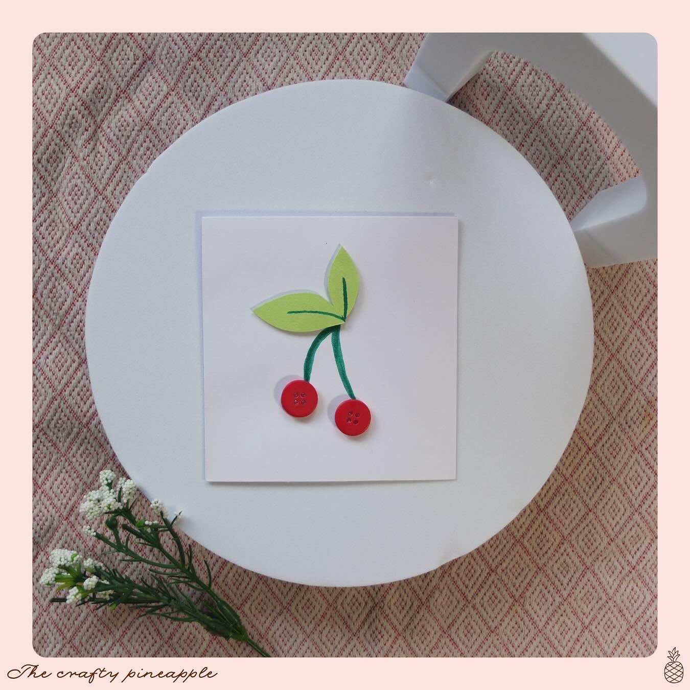 Button Greeting Cards - Etsy