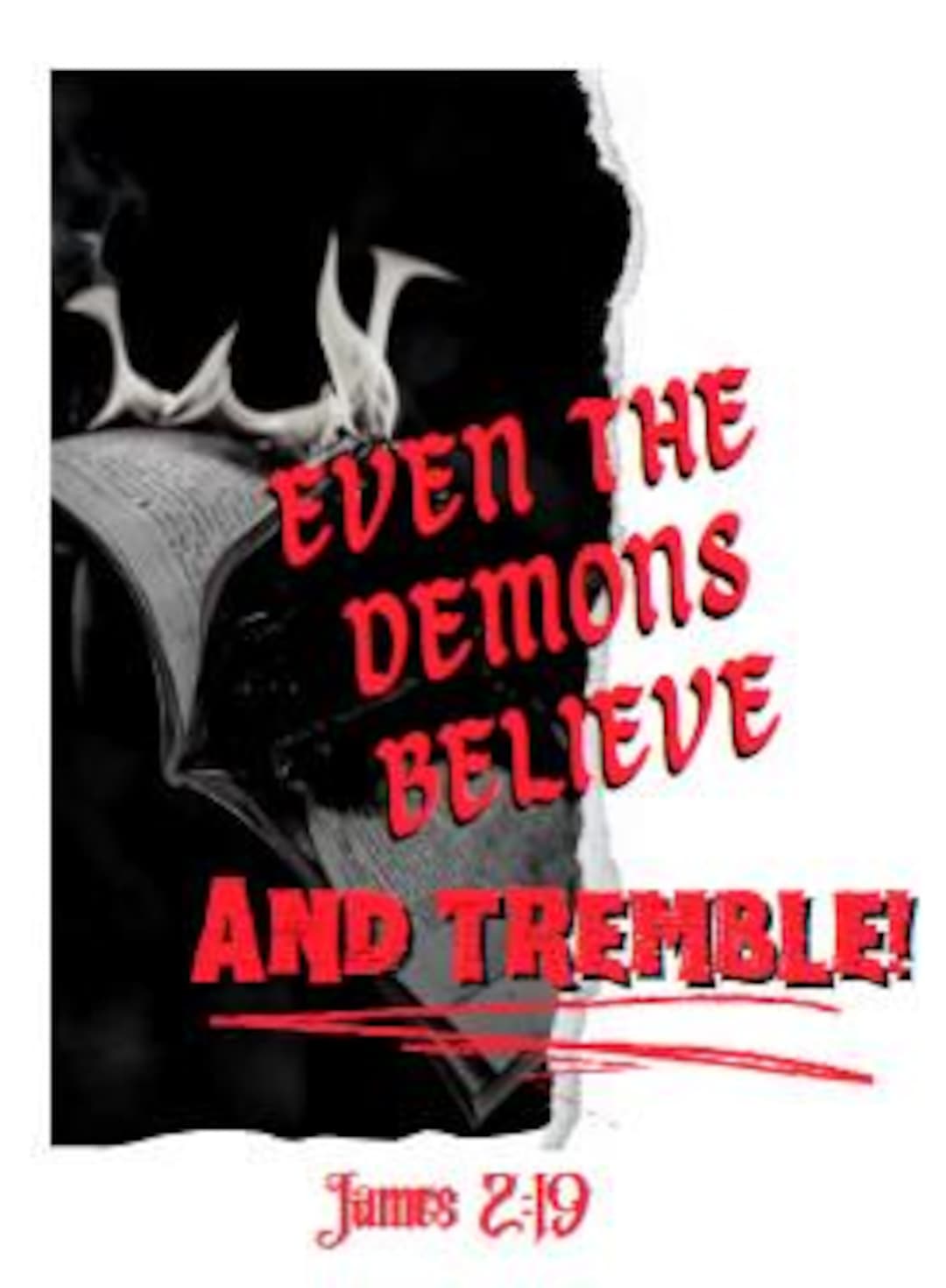Even the Demons Believe Christian SVG Download File for Crafting - Etsy