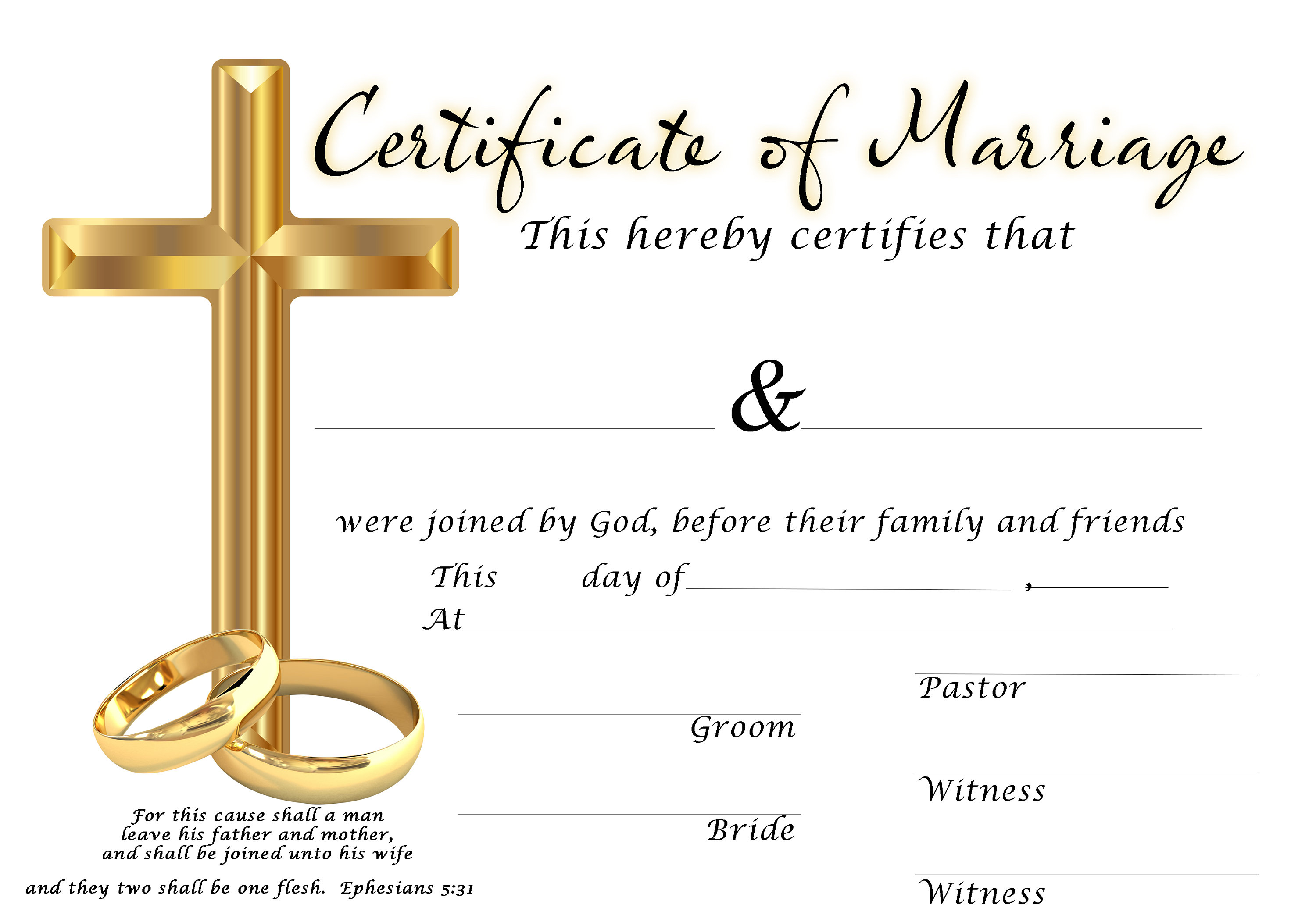 Marriage Certificate 2 Printable PDF Etsy Hong Kong