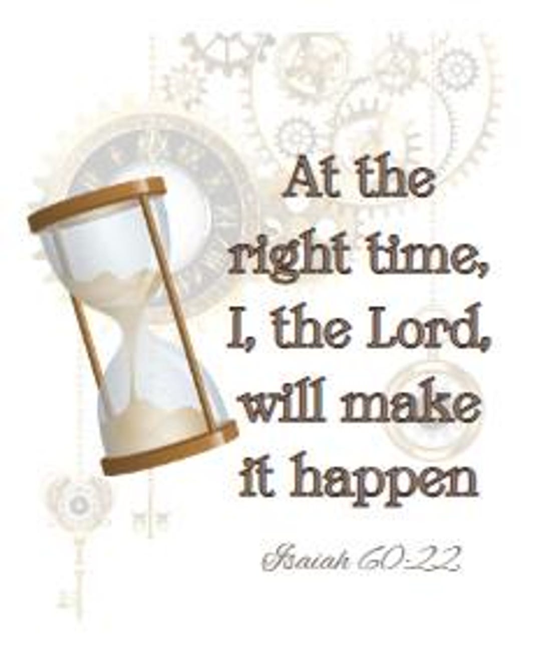 At the Right Time Verse Christian SVG Download File for Crafting - Etsy