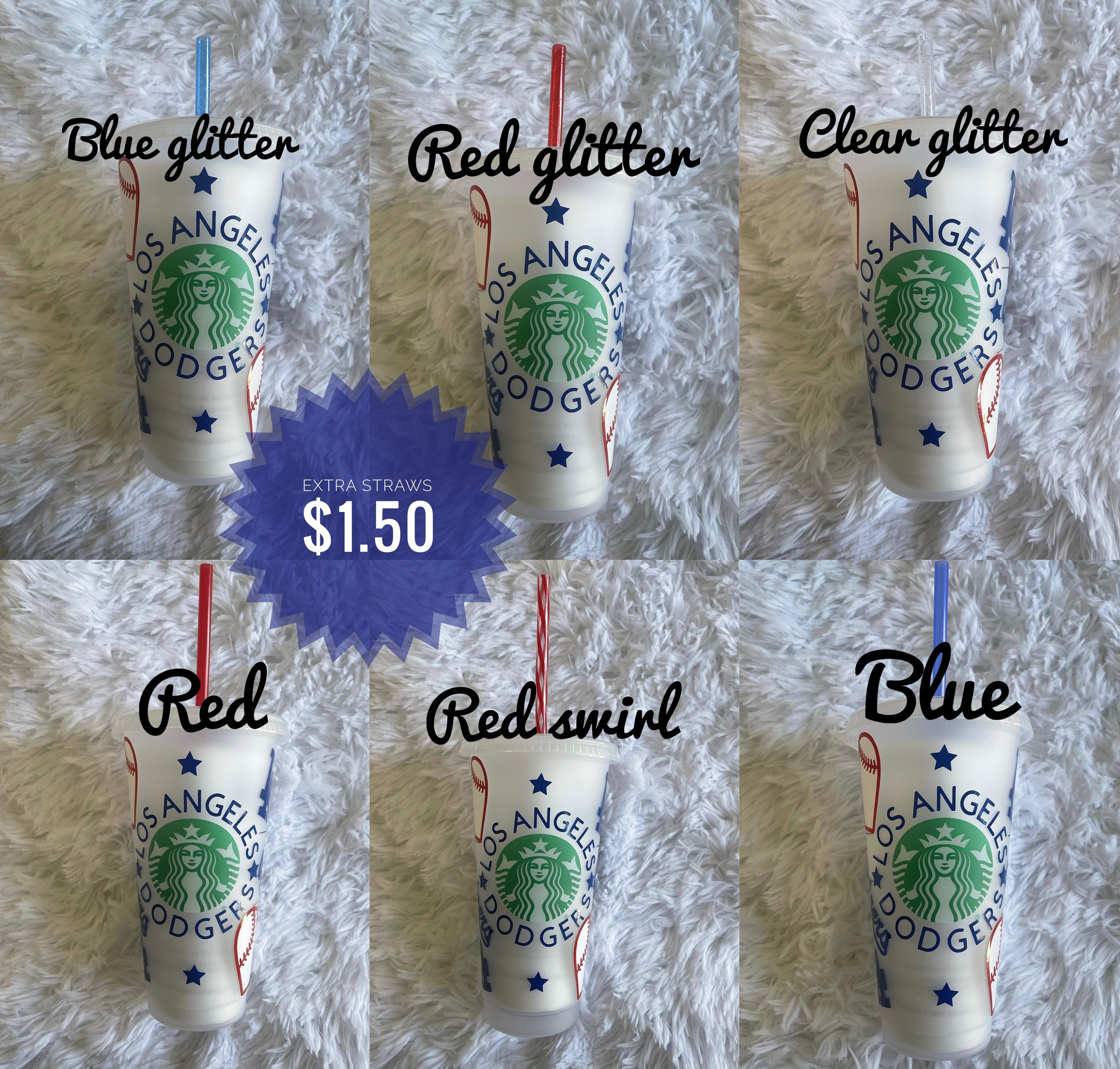 Dodgers Starbucks Cup Los Angeles Cup Starbucks Cup | Etsy
