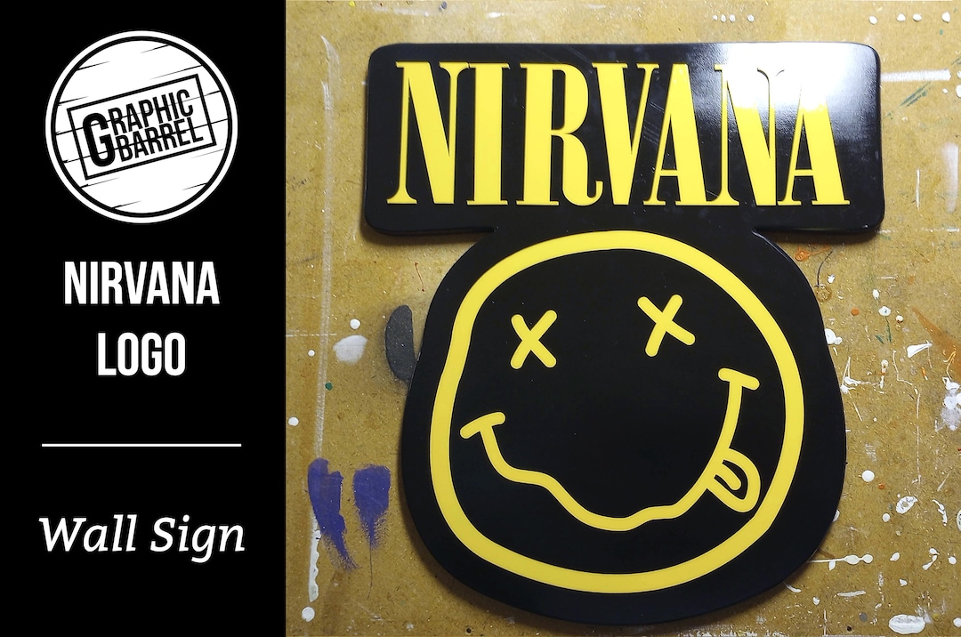 Nirvana Smiley Face Logo - Etsy