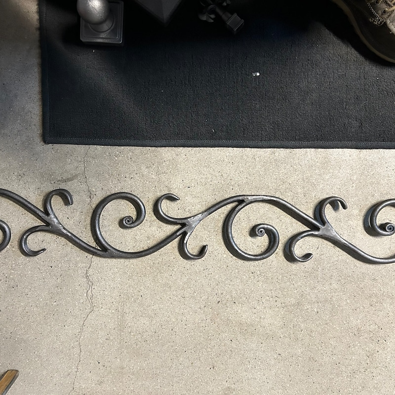 Wrought Iron Scroll - Etsy