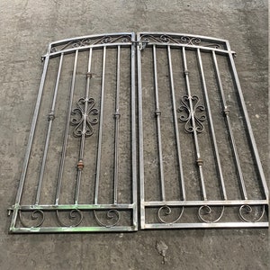 Decorative Metal Entry Gate - Custom to Fit 36" Wide Space! 40" Tall at ...