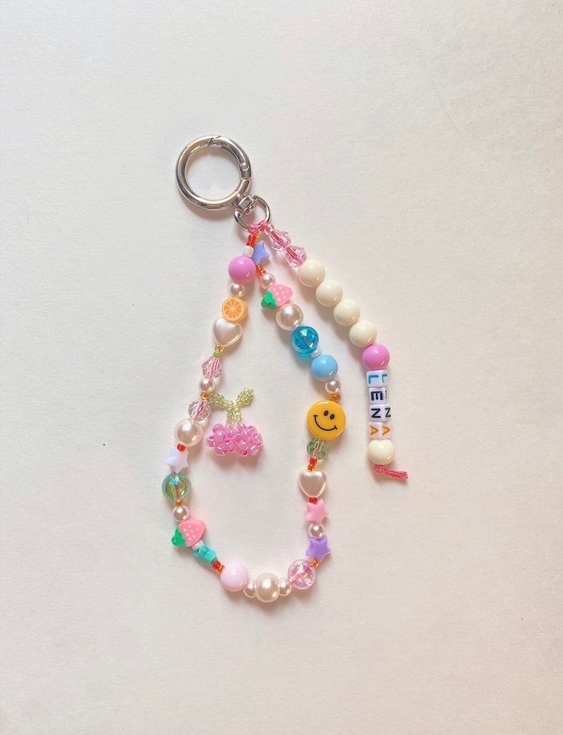 Fruity Tooty Key Chain Y2k Key Chain Crystal Personalized - Etsy