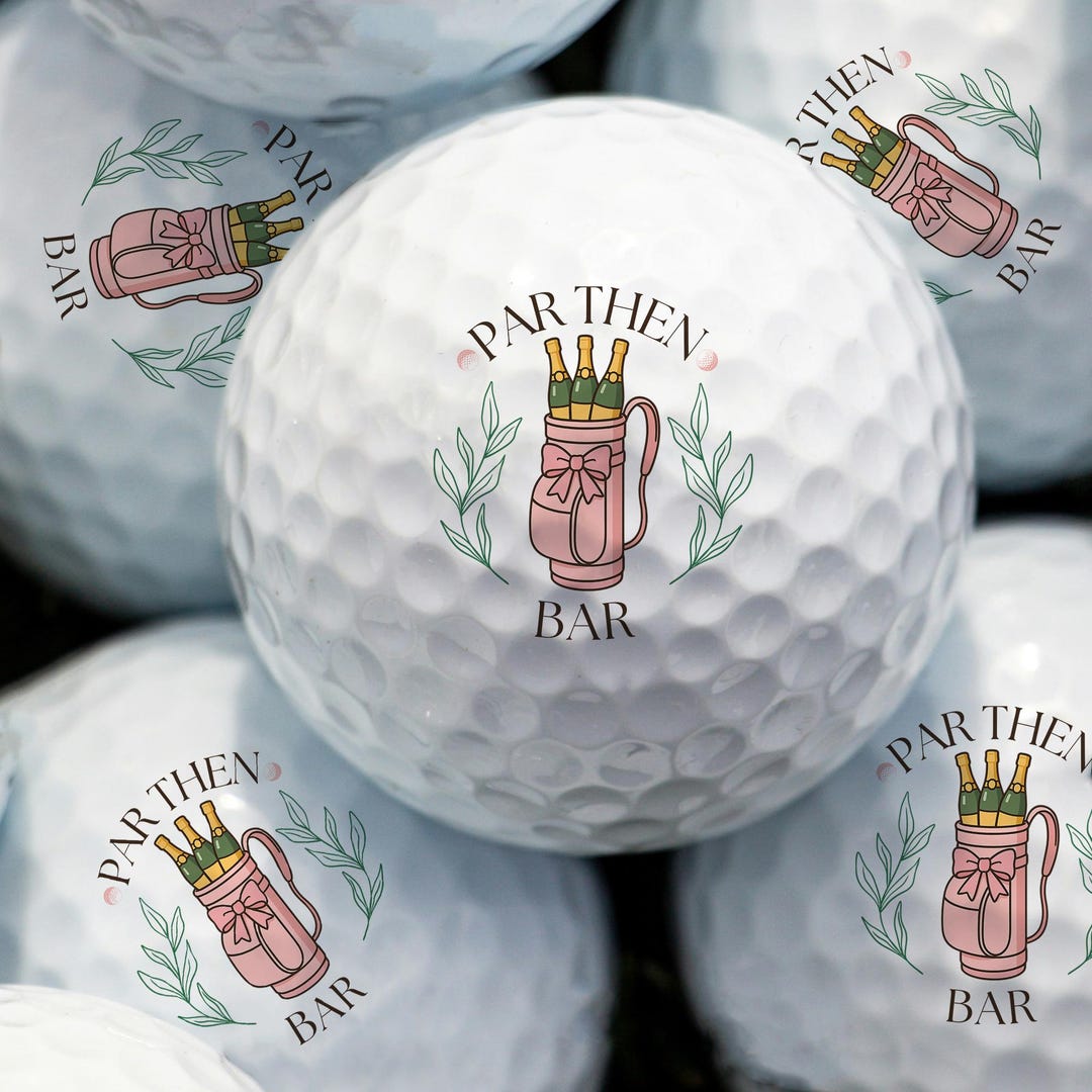 6pc Golf Ball Gift Set for Women Surlyn Cover Bridal Self-care Golf ...