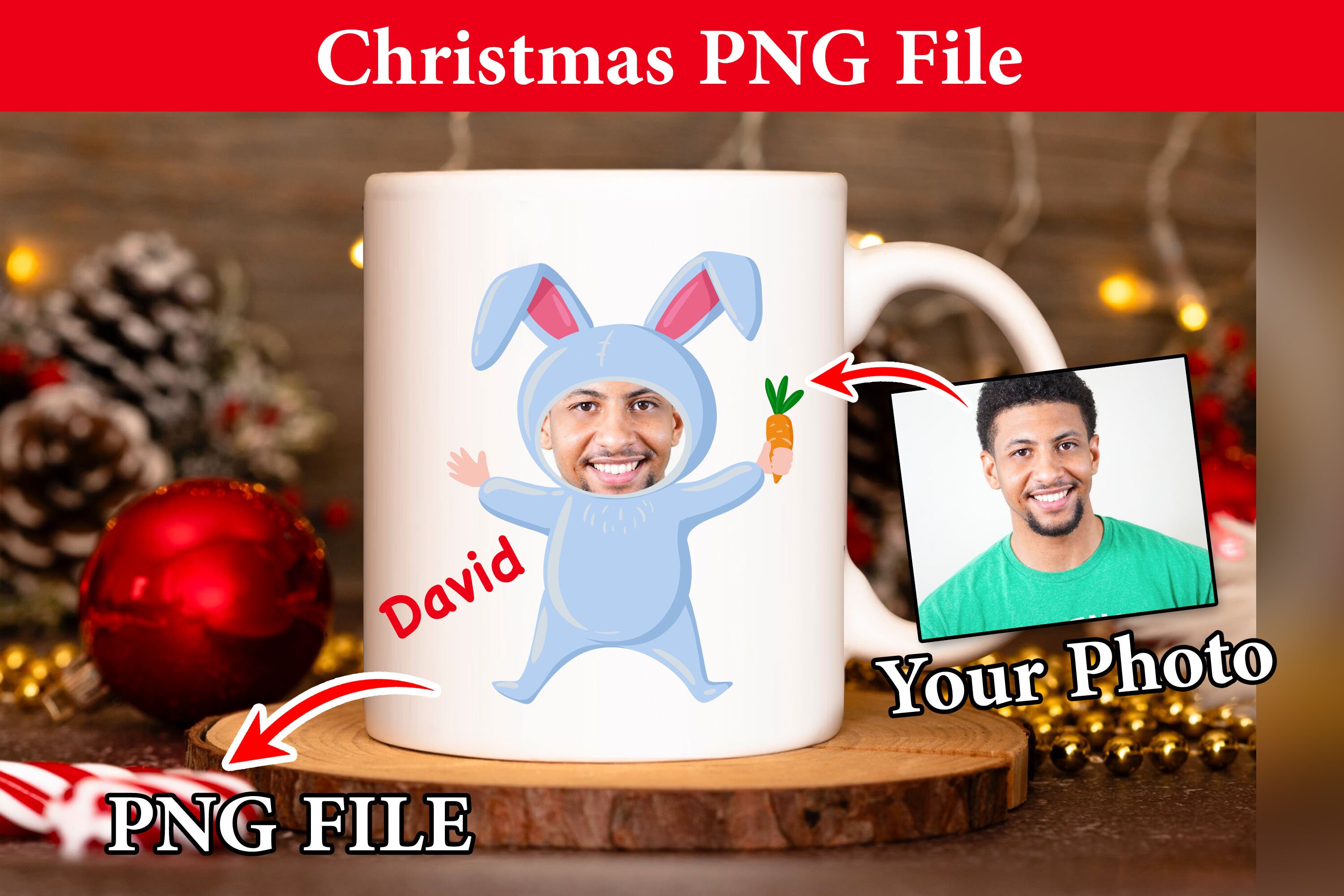 Christmas Add Your Own Photo Picture | PNG Elves Boy & Girl Add Photo ...