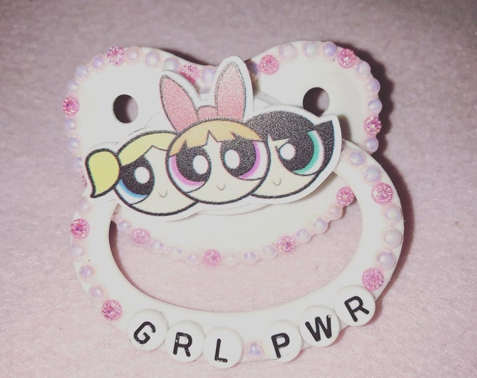 Powerpuff Girls Pacifier - Etsy