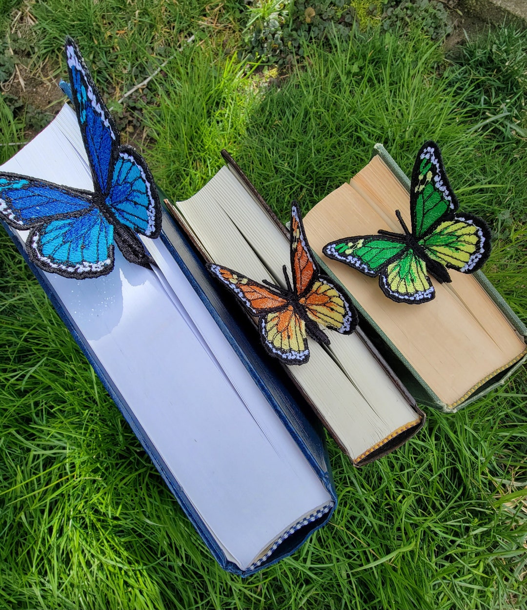 3D Butterfly Magnetic Bookmark - Bookworm, Fsl, Cottagecore, Lace ...