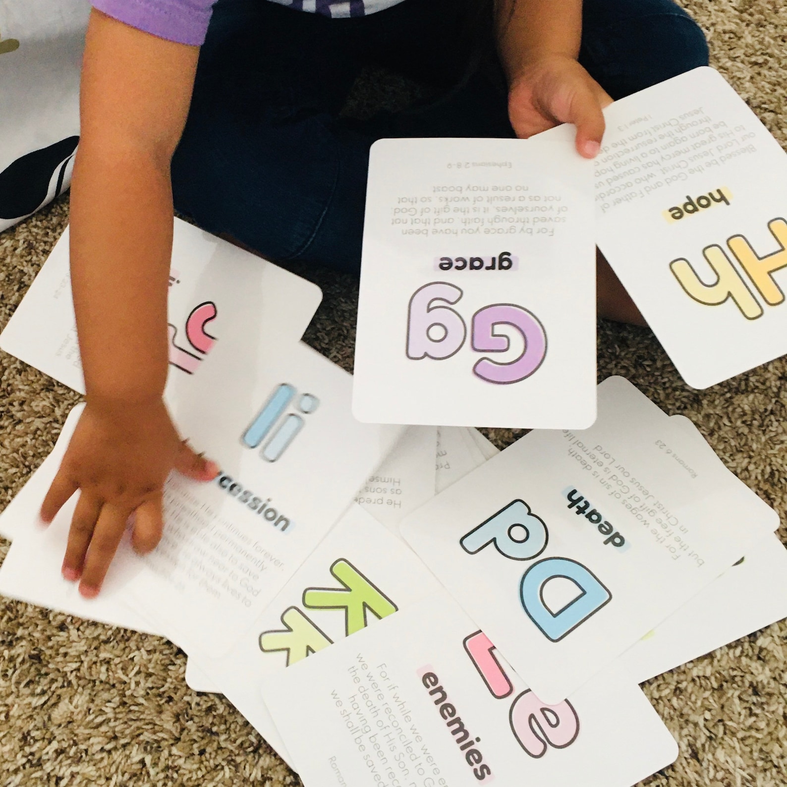 Gospel ABC Scripture Cards PRINTABLE / Theology for Kids / - Etsy Canada