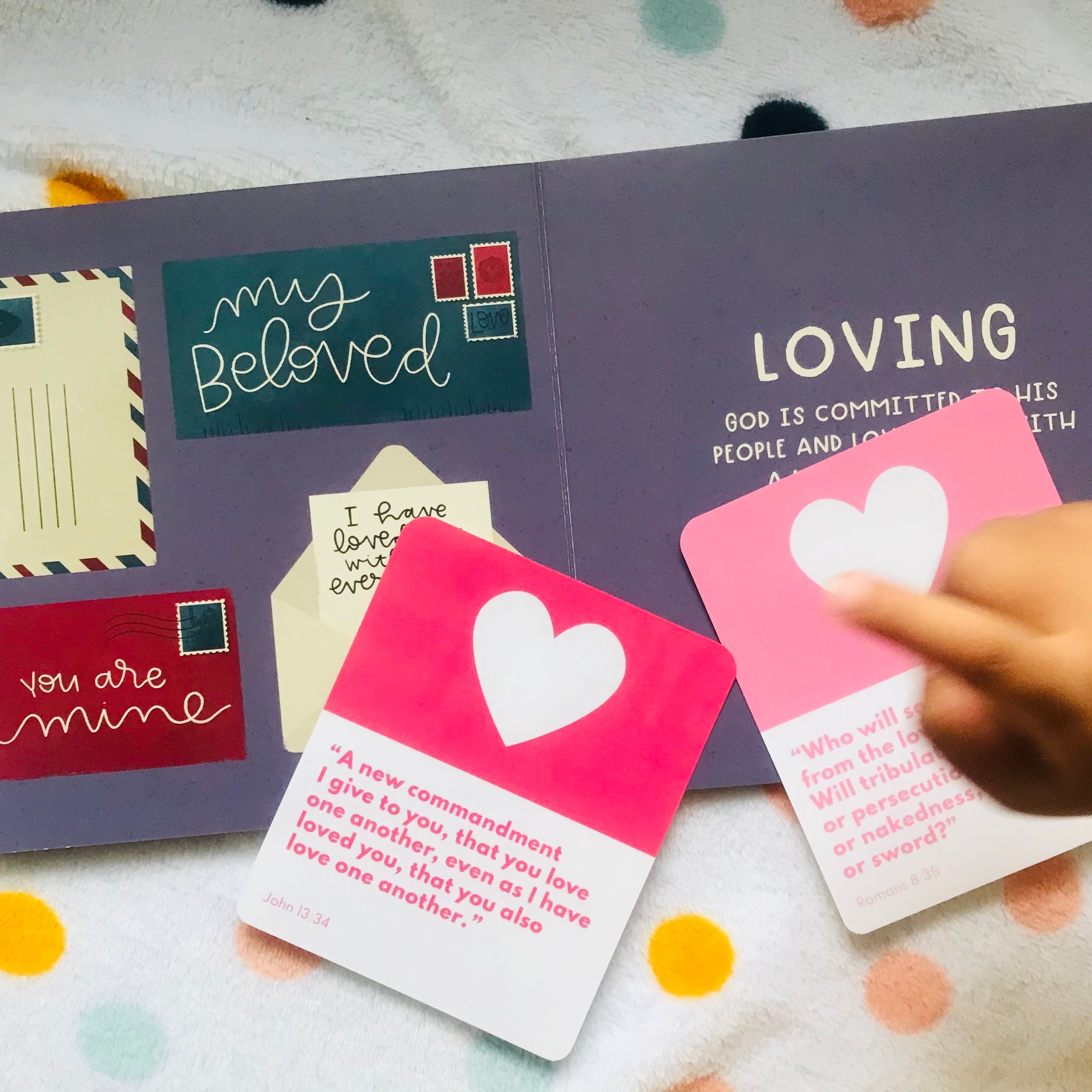 Jesus Loves Me Scripture Cards PRINTABLE / Bible Valentines Kids Memory ...