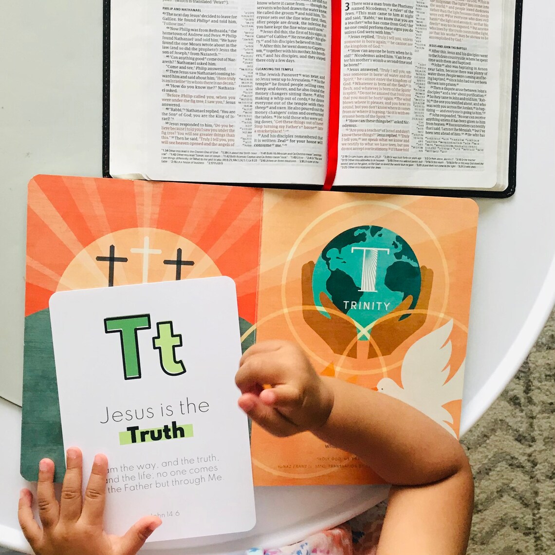 Jesus ABC Scripture Cards PRINTABLE / Alphabet Names of Jesus - Etsy