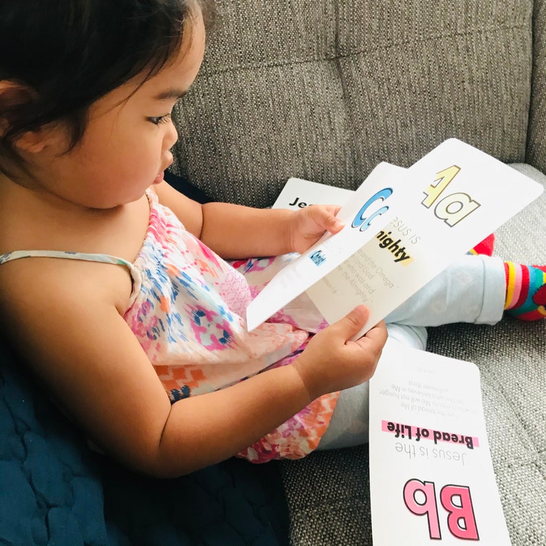 Jesus ABC Scripture Cards PRINTABLE / Alphabet Names of Jesus / Bible A ...