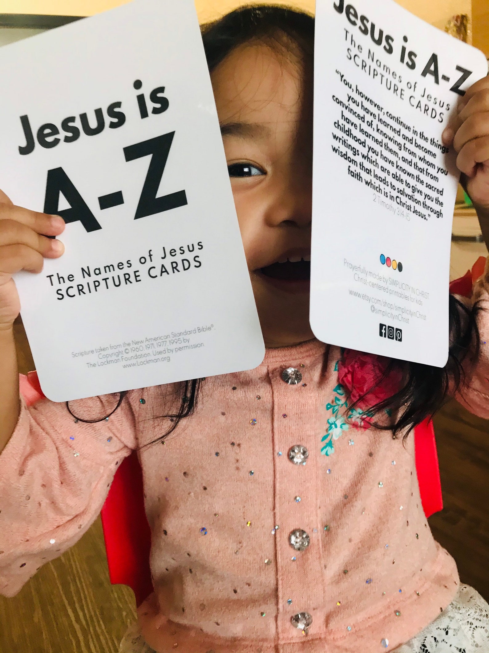 Jesus ABC Scripture Cards Monochrome PRINTABLE / Alphabet - Etsy