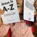 Jesus ABC Scripture Cards Monochrome PRINTABLE / Alphabet Names of ...
