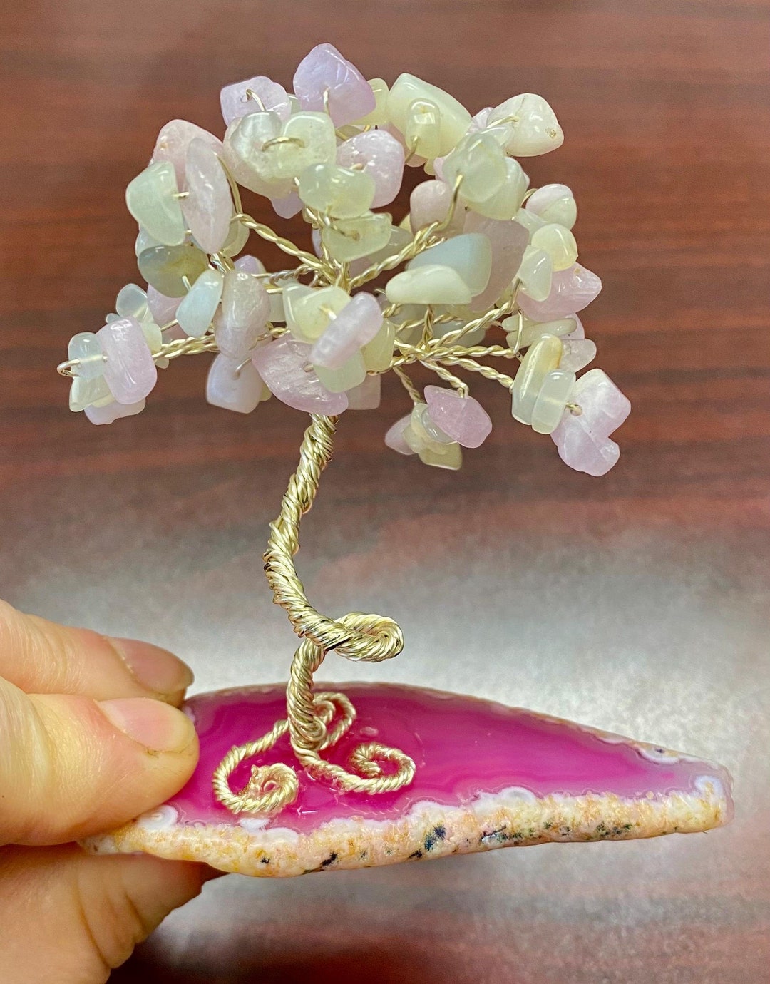 Gem Tree Gemstone Tree, Tree of Life, Gemstone Bonsai, Wire Tree ...