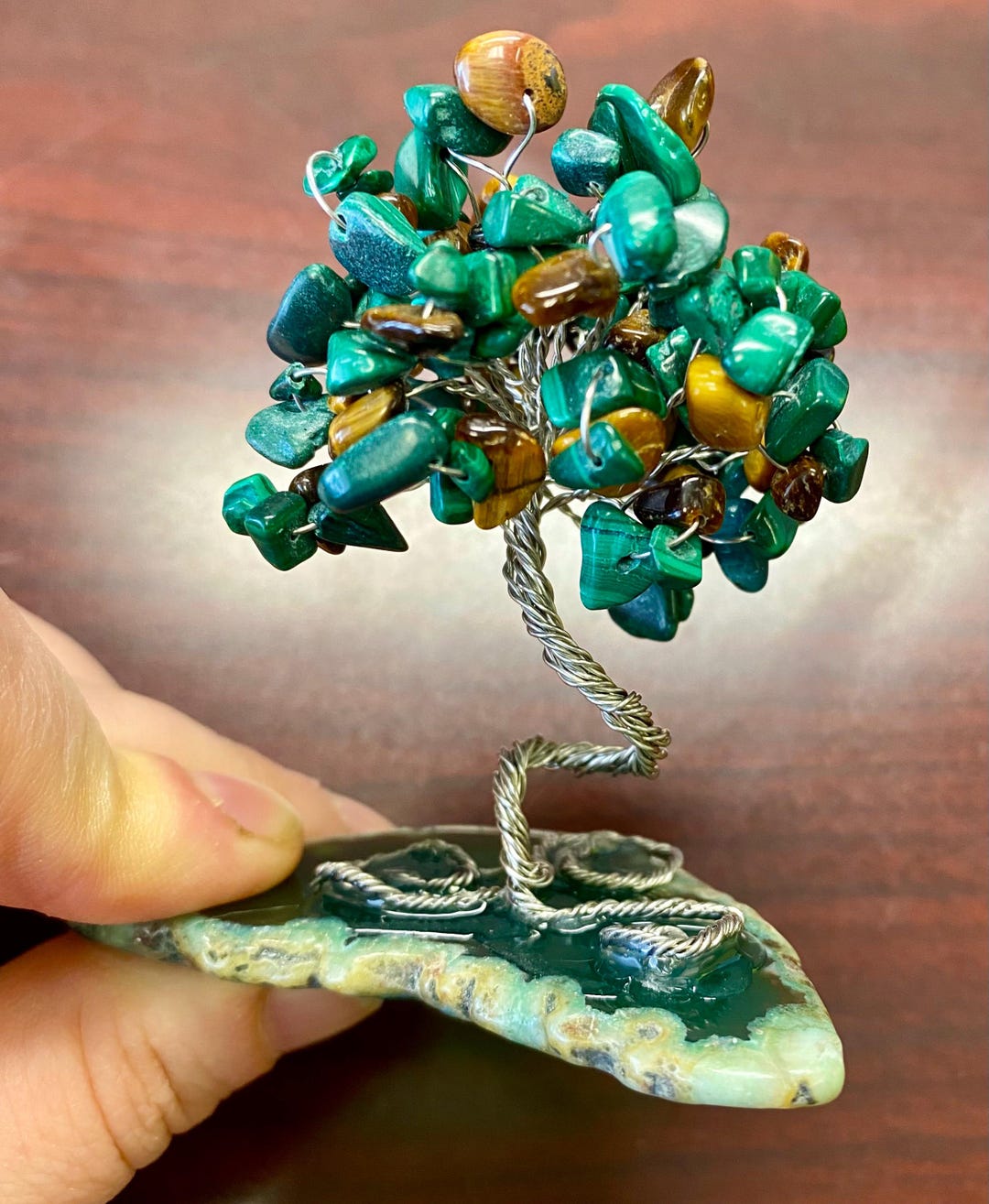 Gem Tree Gemstone Tree, Tree of Life, Gemstone Bonsai, Wire Tree ...
