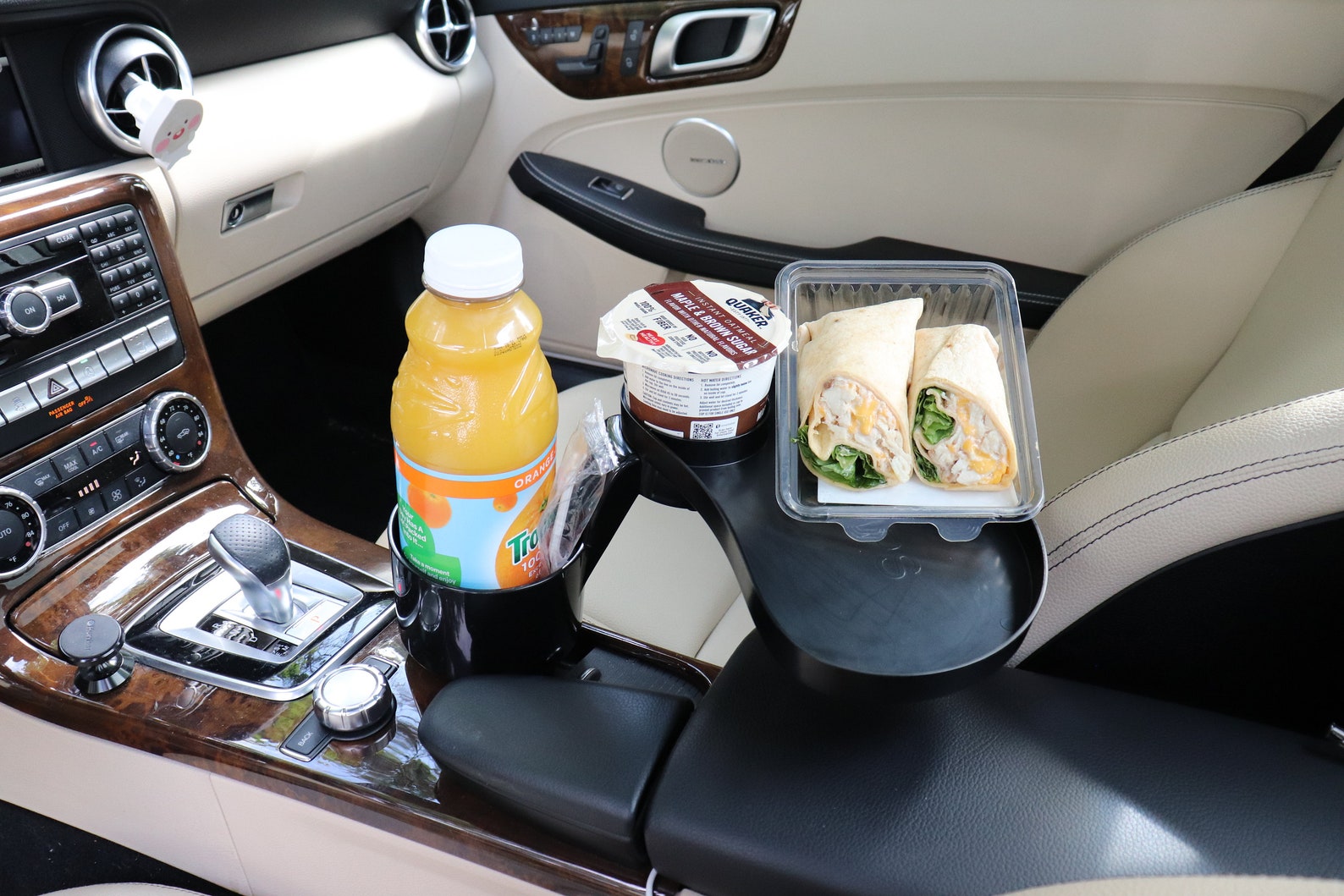 2CUPS Refurbished Car Cup Holder Expander and Attachable Tray | Etsy