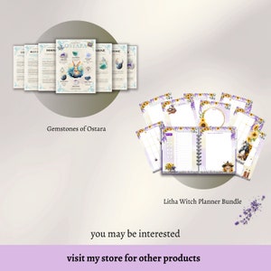 Litha Oracle Cards - Printable Sabbat Notes - Summer Solstice ...