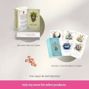 Path of Love Oracle Cards With Guide Cards, Valentine’s Day Gift for ...