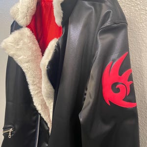 Shadow the Hedgehog Inspired Jacket - Etsy