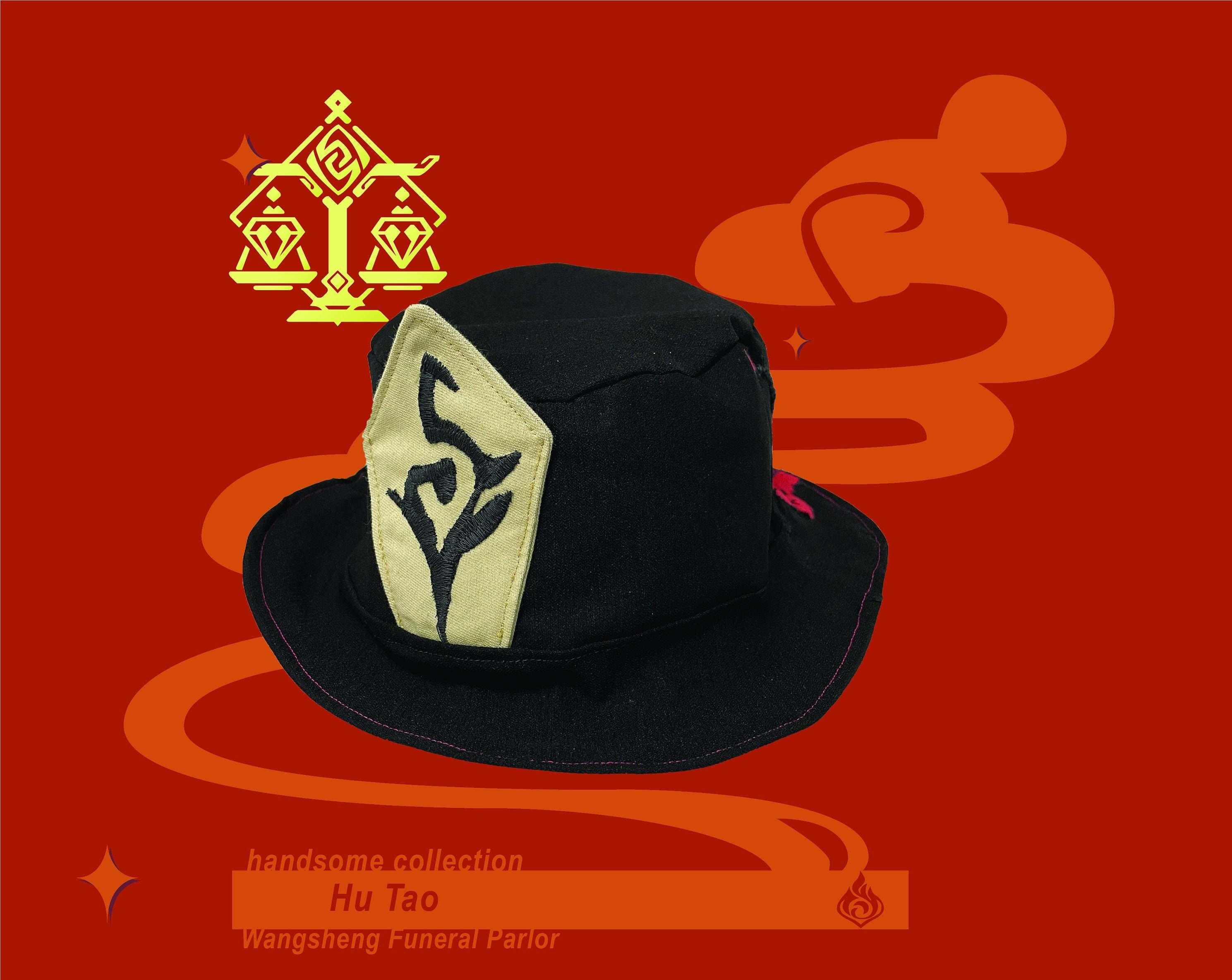 Hu Tao Jacket and Bucket Hat - Etsy