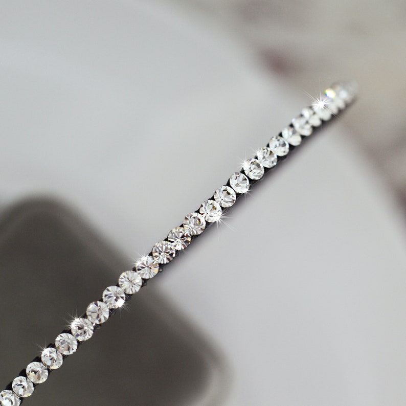 Rhinestone Hair Bandbridal Headbandrhinestone - Etsy