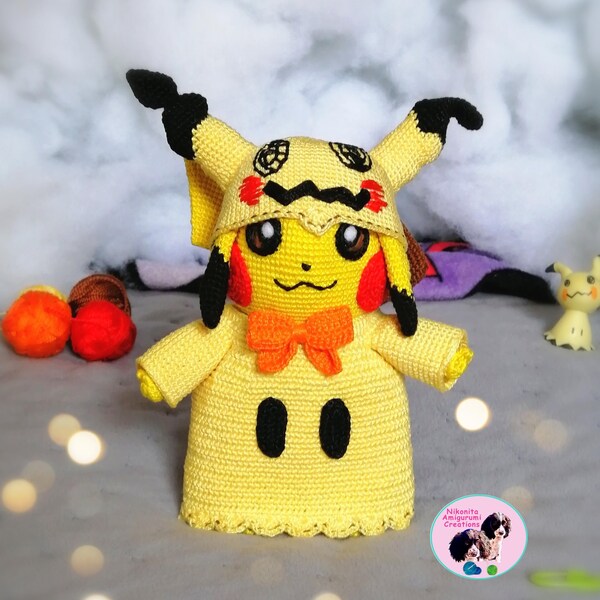 Pikachu Costume Pattern - Etsy