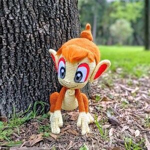 Fire Type Monkey Crochet Pattern Chimchar PDF Pattern Cute Chimchar ...