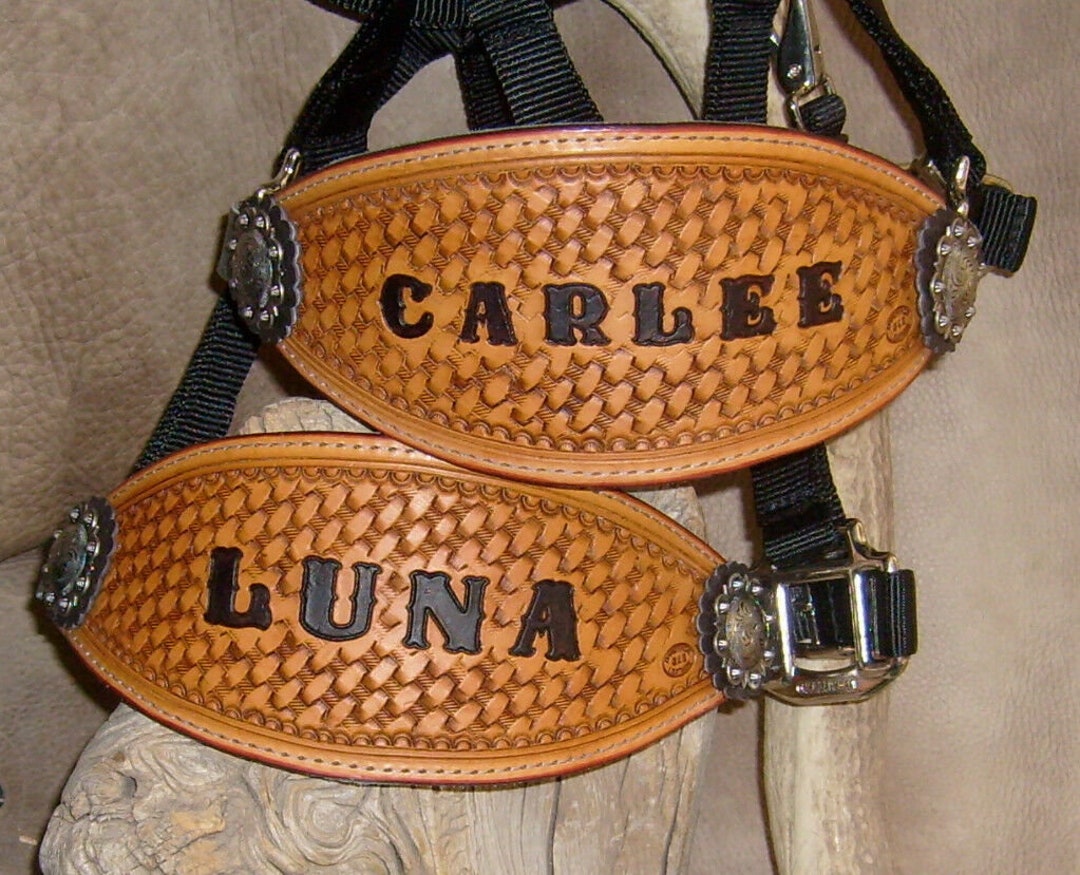 Custom Bronc Horse Halter. to Be Personalized With Your Horses Name. G ...