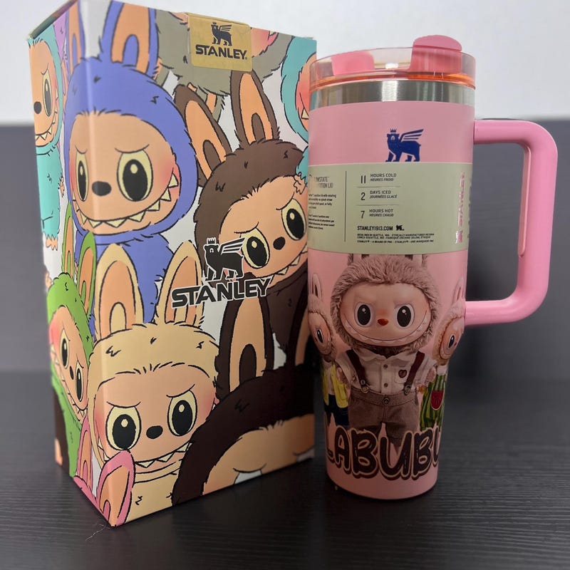 Labubu Stanley Tumbler - Etsy