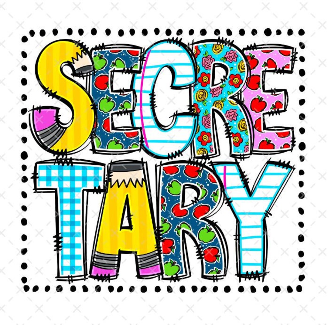 Secretary Ready to Press DTF Transfer, DTF Transfers, Ready to Press ...