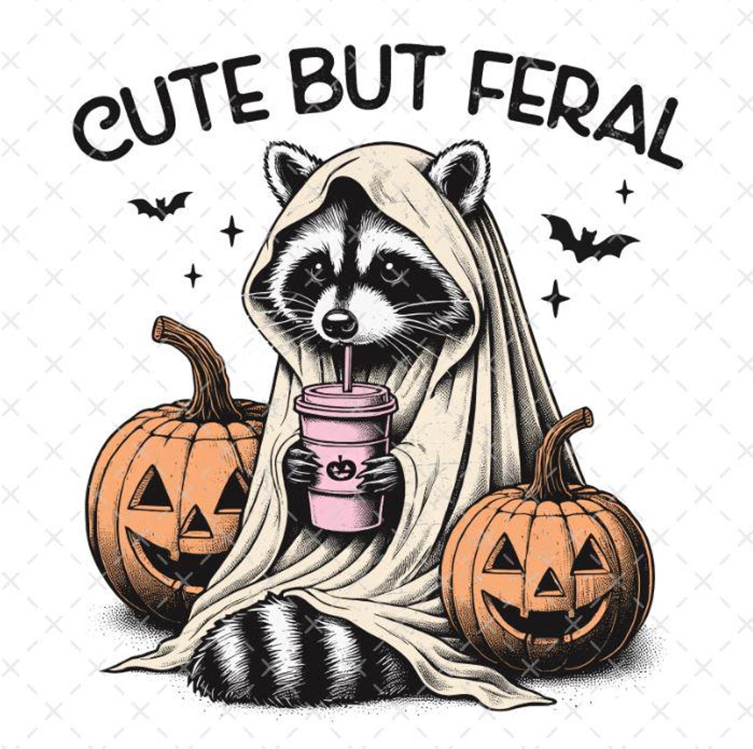 Cute but Feral Ready to Press DTF Transfer, DTF Transfers, Ready to ...