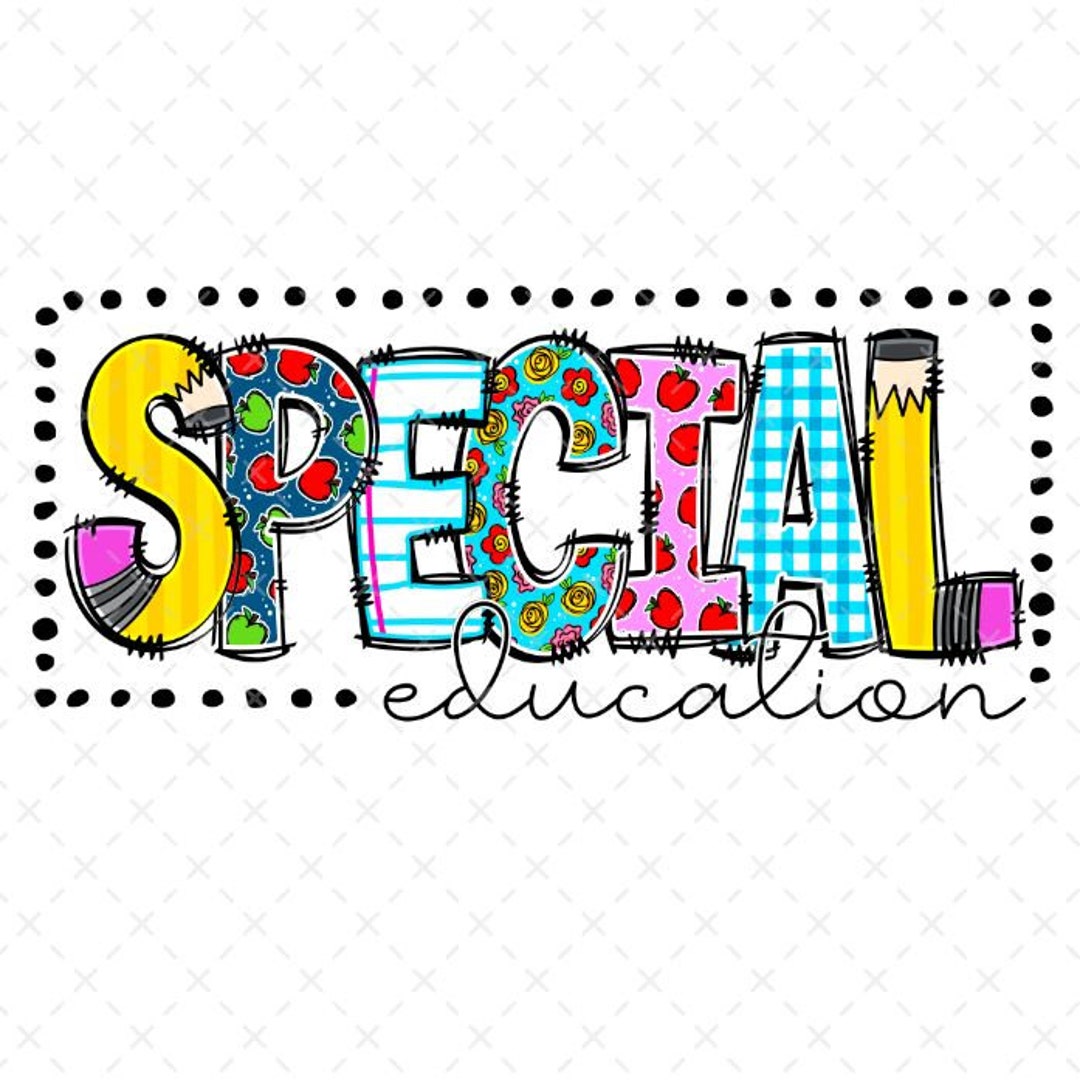 Special Education Ready to Press DTF Transfer, DTF Transfers, Ready to ...