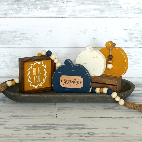 Navy Blue Farmhouse Decor - Etsy