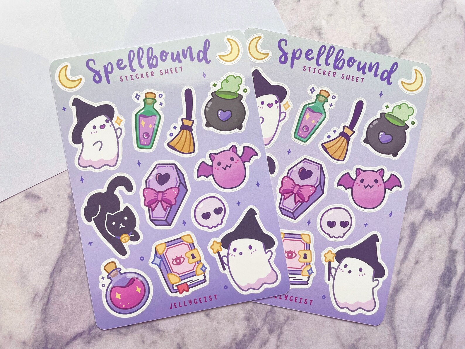 Spellbound Sticker Sheet Cute for Planners Bullet Journal - Etsy