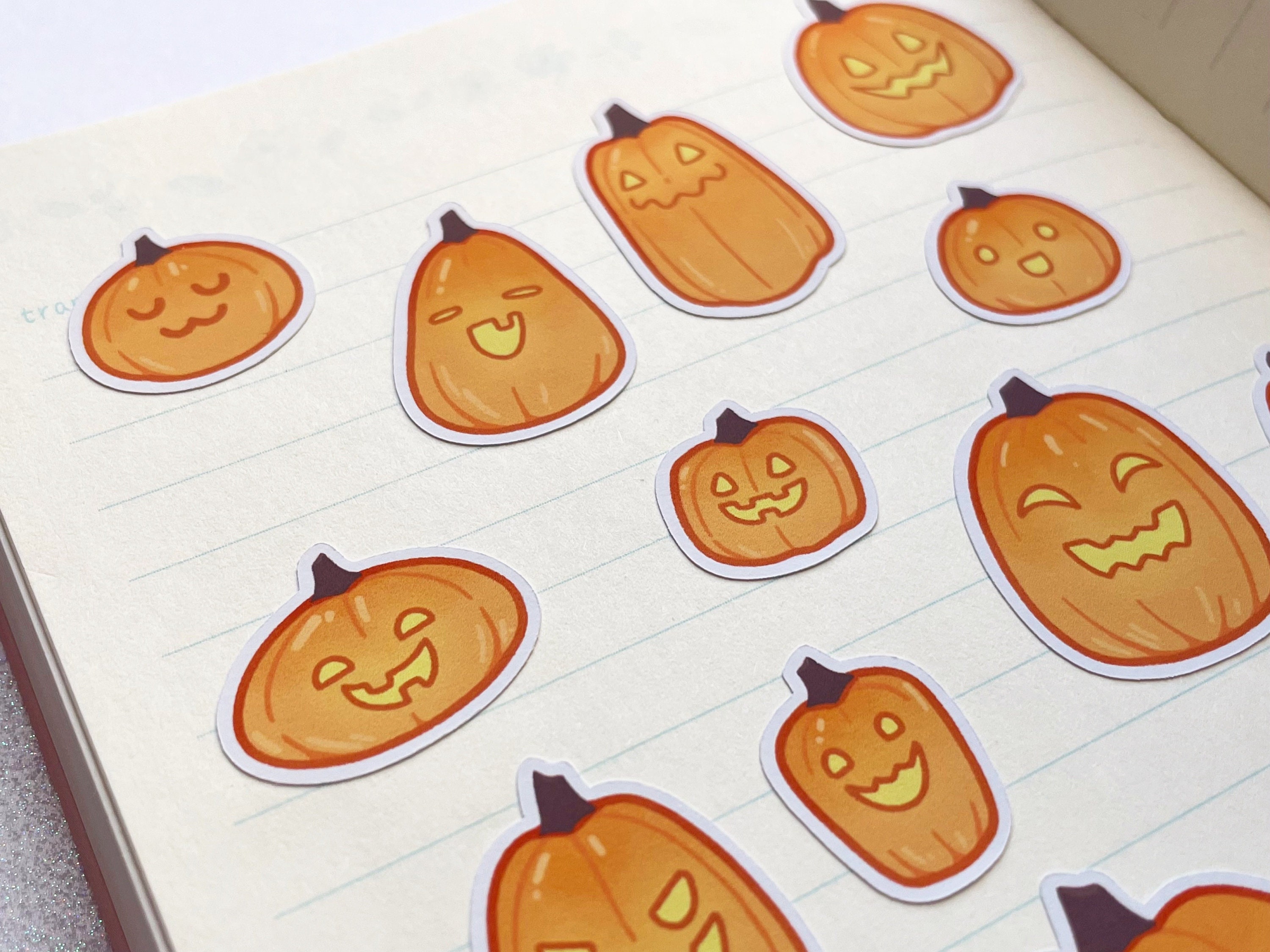 Paper & Party Supplies Bullet Journaling & more Cute Pumpkin Patch ...