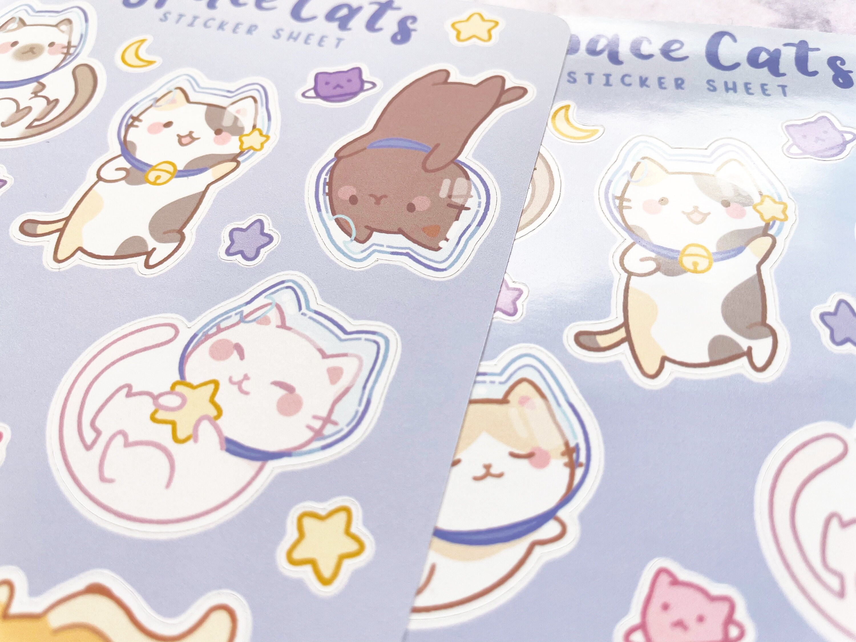 Embellishments Stickers Scrapbooking Little Cat Bullet Journal Sticker ...