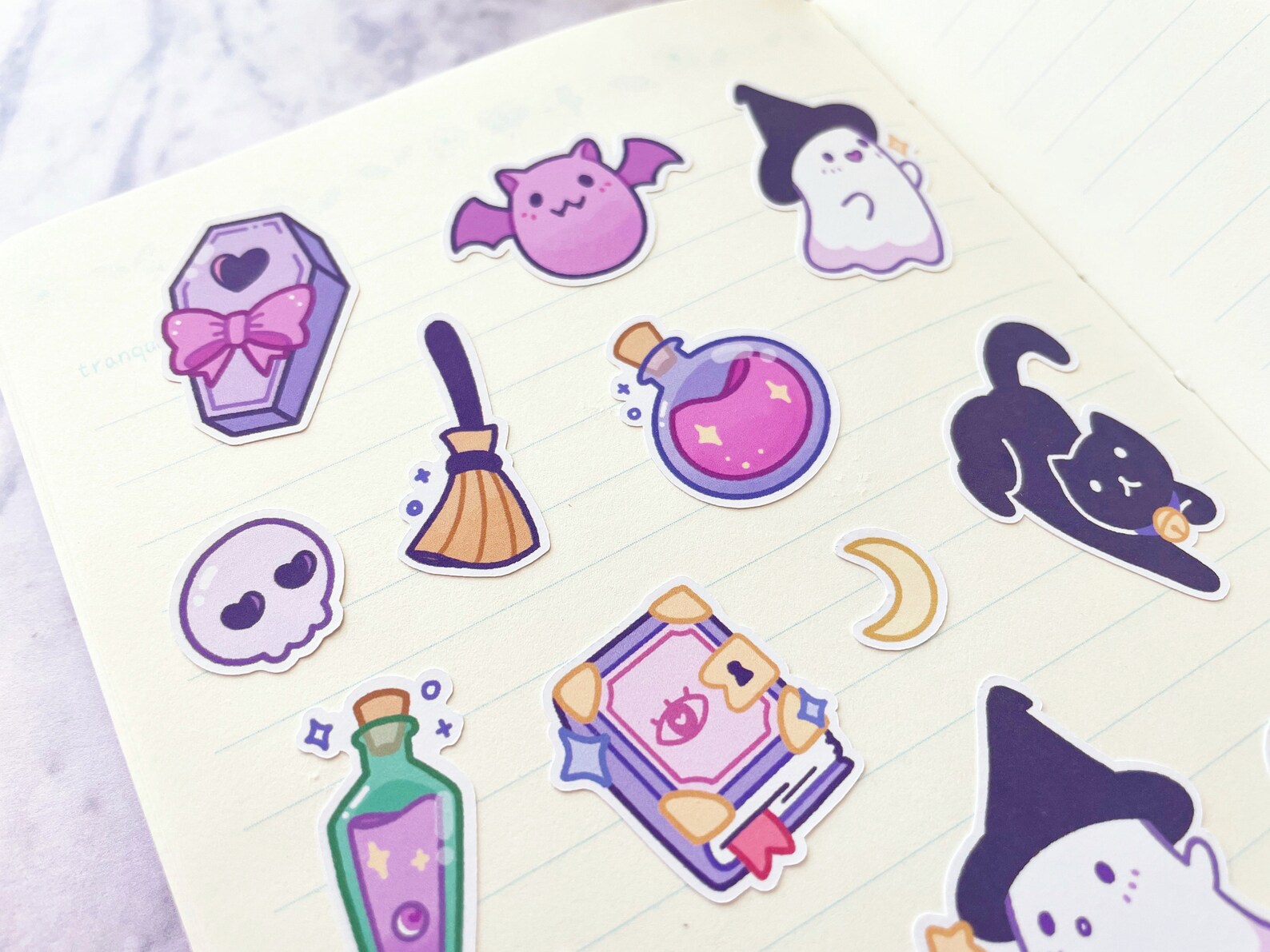 Spellbound Sticker Sheet Cute for Planners Bullet Journal - Etsy