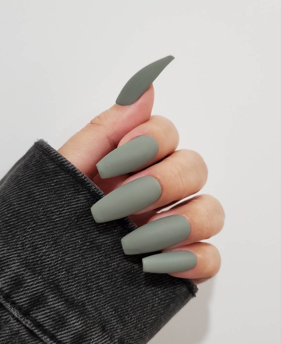 Matte Acrylic Nails Tumblr
