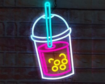 Boba Tea Led Sign | Etsy