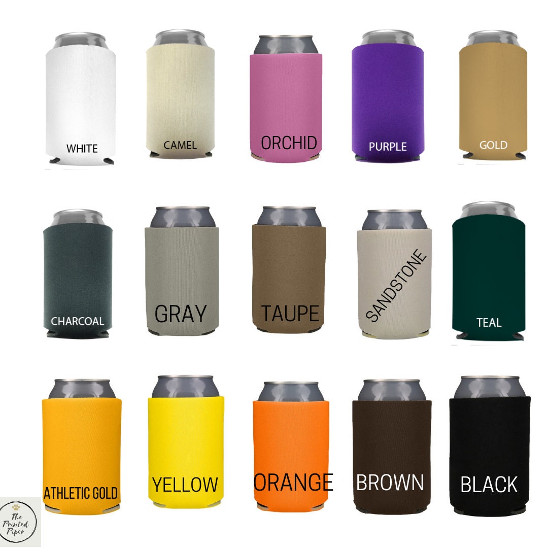 Custom Wedding Coozie Wedding Dog Coozies Custom Wedding - Etsy